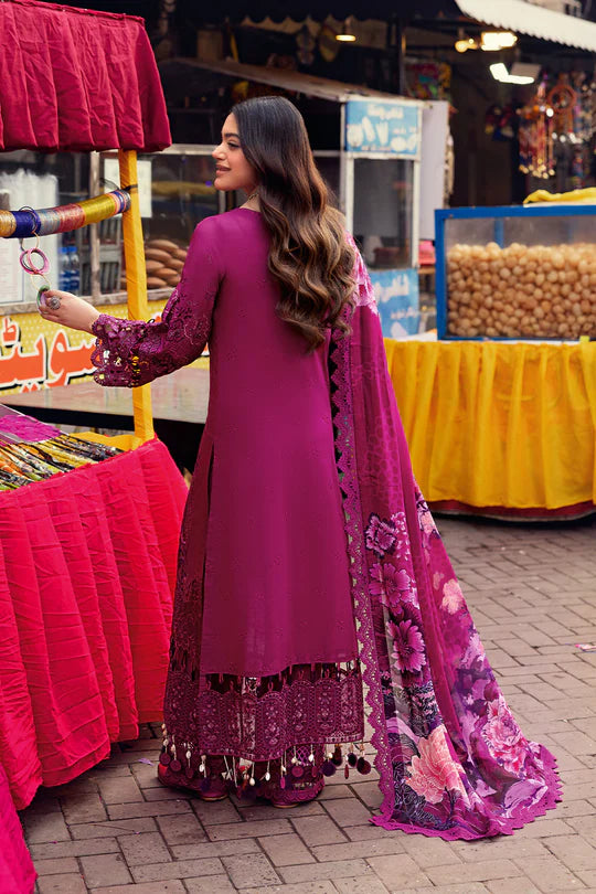 Ramsha Embroidered Lawn 3 Piece suit Z-1106 – Babus Clothing