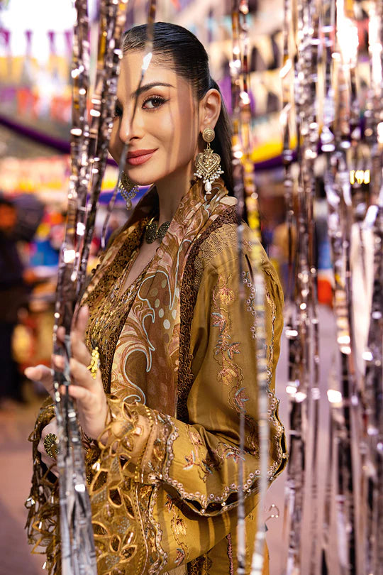 Ramsha Embroidered Lawn 3 Piece suit Z-1103 – Babus Clothing