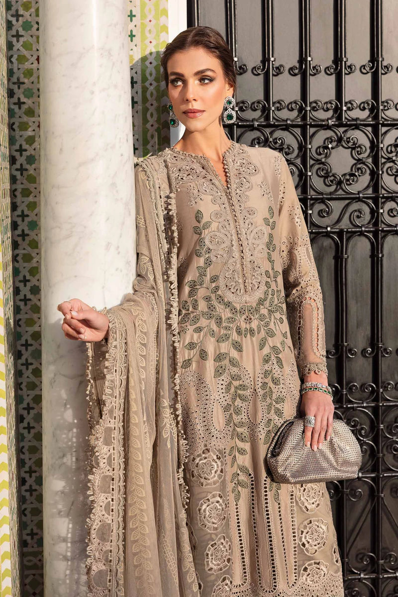 Maria B Embroidered Lawn Suit D-2503-A – Babus Clothing