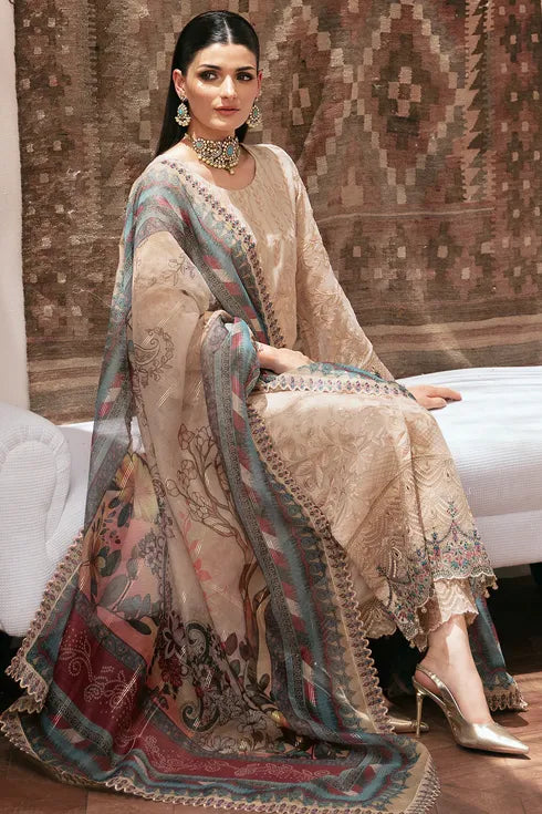 Babus Clothing Presents Exquisite Ramsha Chiffon suit T-208