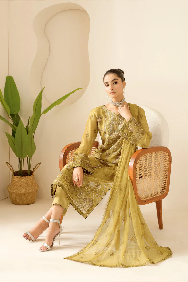 Ramsha Embroidered Chiffon Suit BB-108 – Babus Clothing