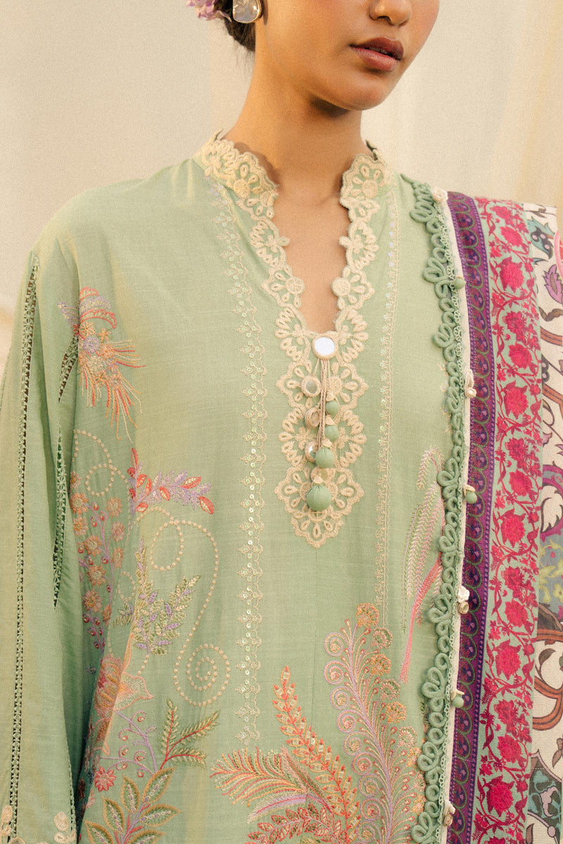 Sana Safinaz Embroidered Lawn Suit L251-007B-3CT – Babus Clothing
