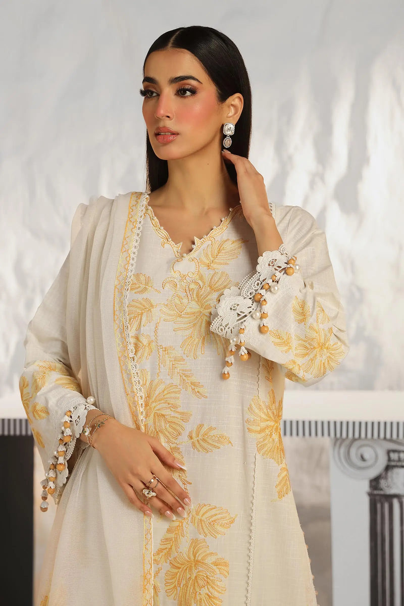 Sana Safinaz Lawn 3 piece Suit M242-011B-CT – Babus Clothing