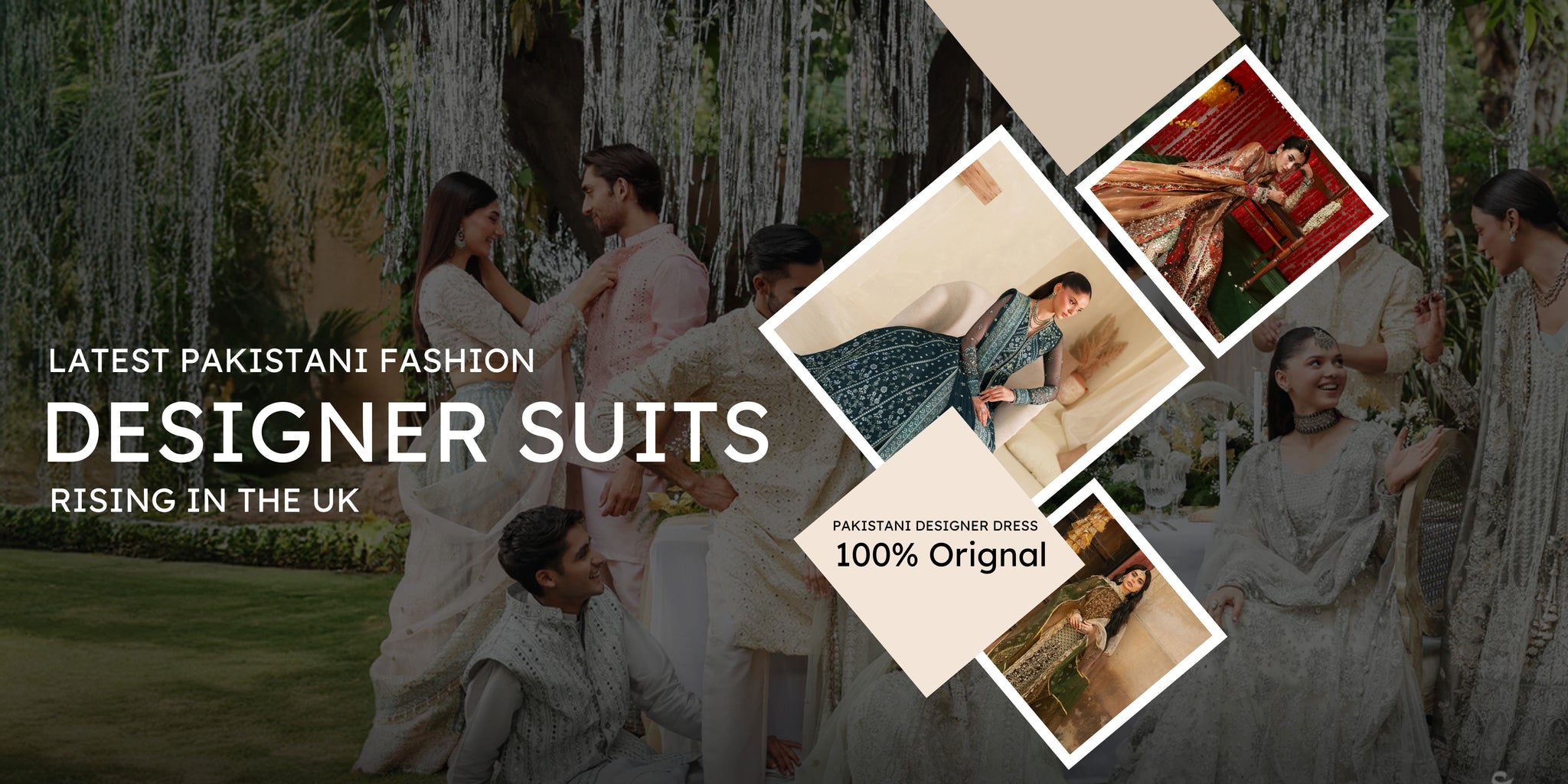 Latest Pakistani Fashion Trends: Designer Suits Rising in the UK ...