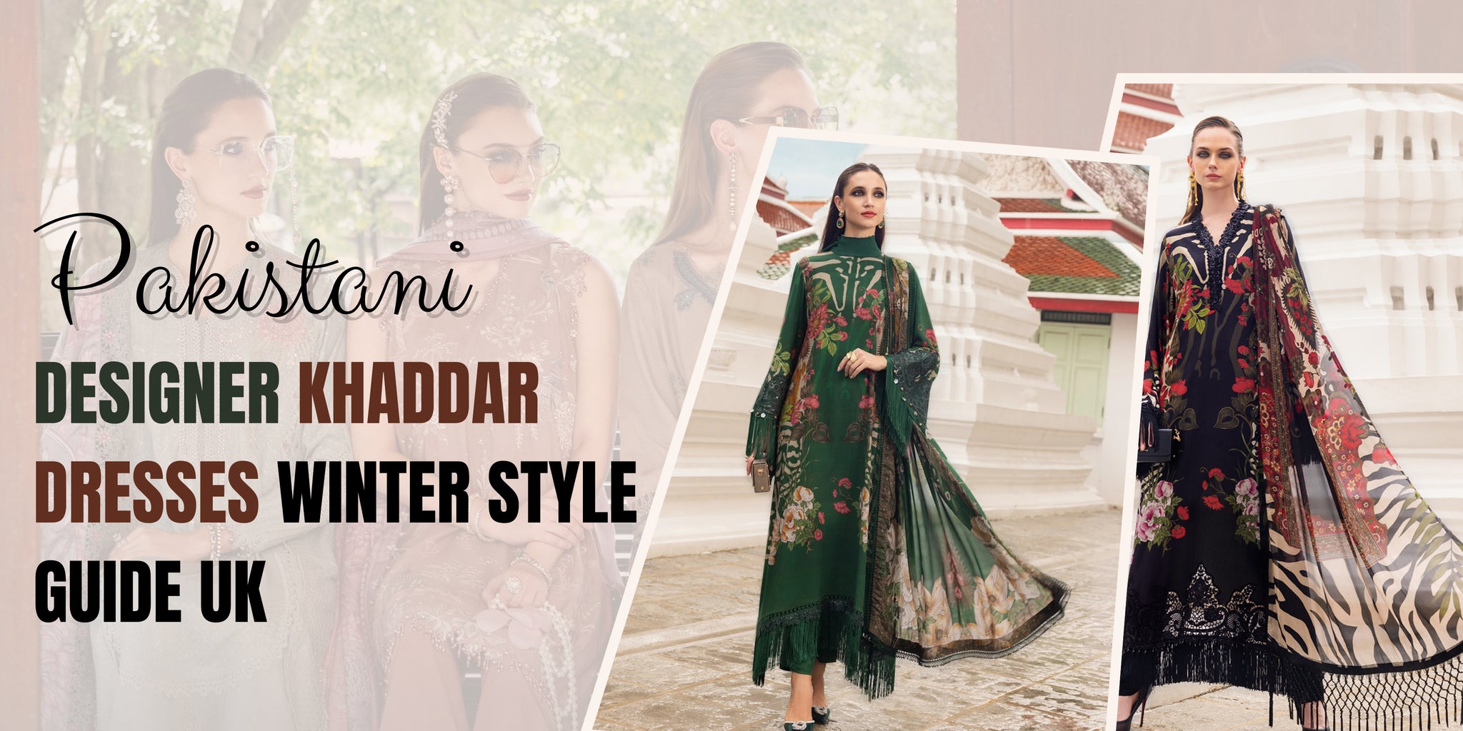 Pakistani Designer Khaddar Dresses | Winter Style Guide UK – Babus Clothing