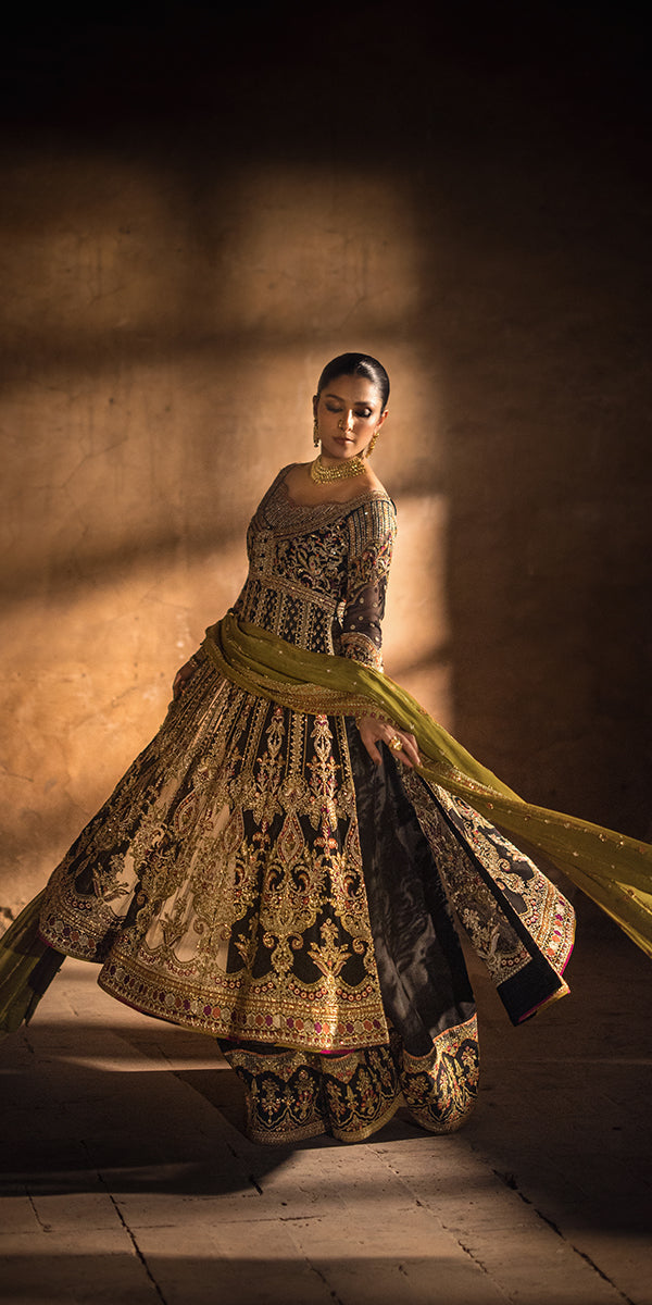 Organza 3 Piece Suit MALIKA JAN – Babus Clothing