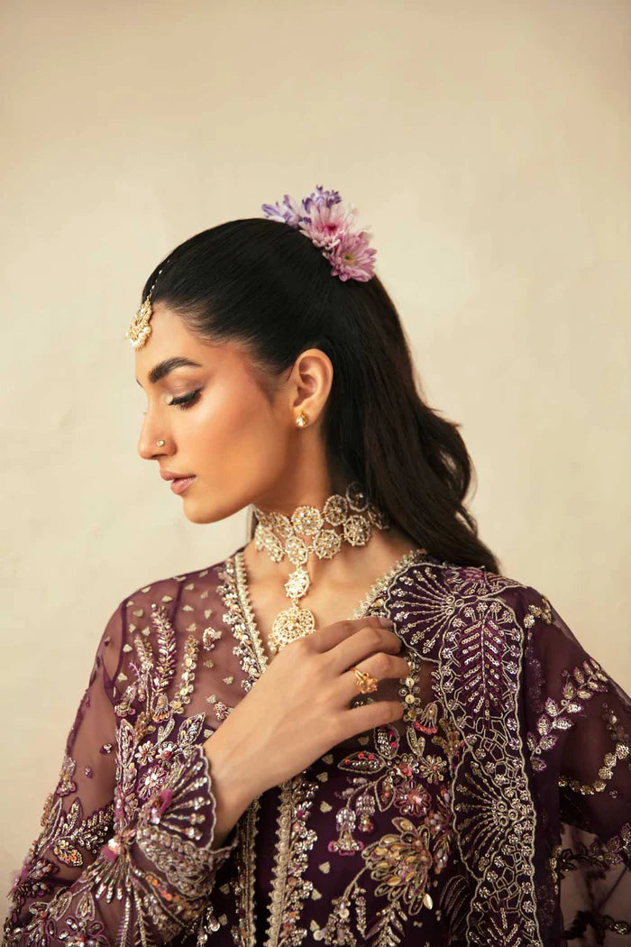 Akbar Aslam Net 3 Piece Suit Aureus – Babus Clothing