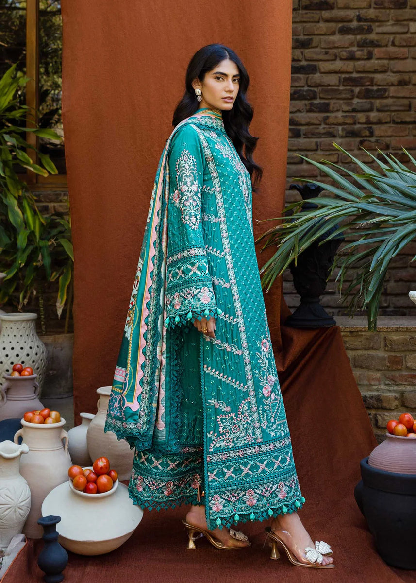 Akbar Aslam Lawn 3 Piece Suit Civora – Babus Clothing