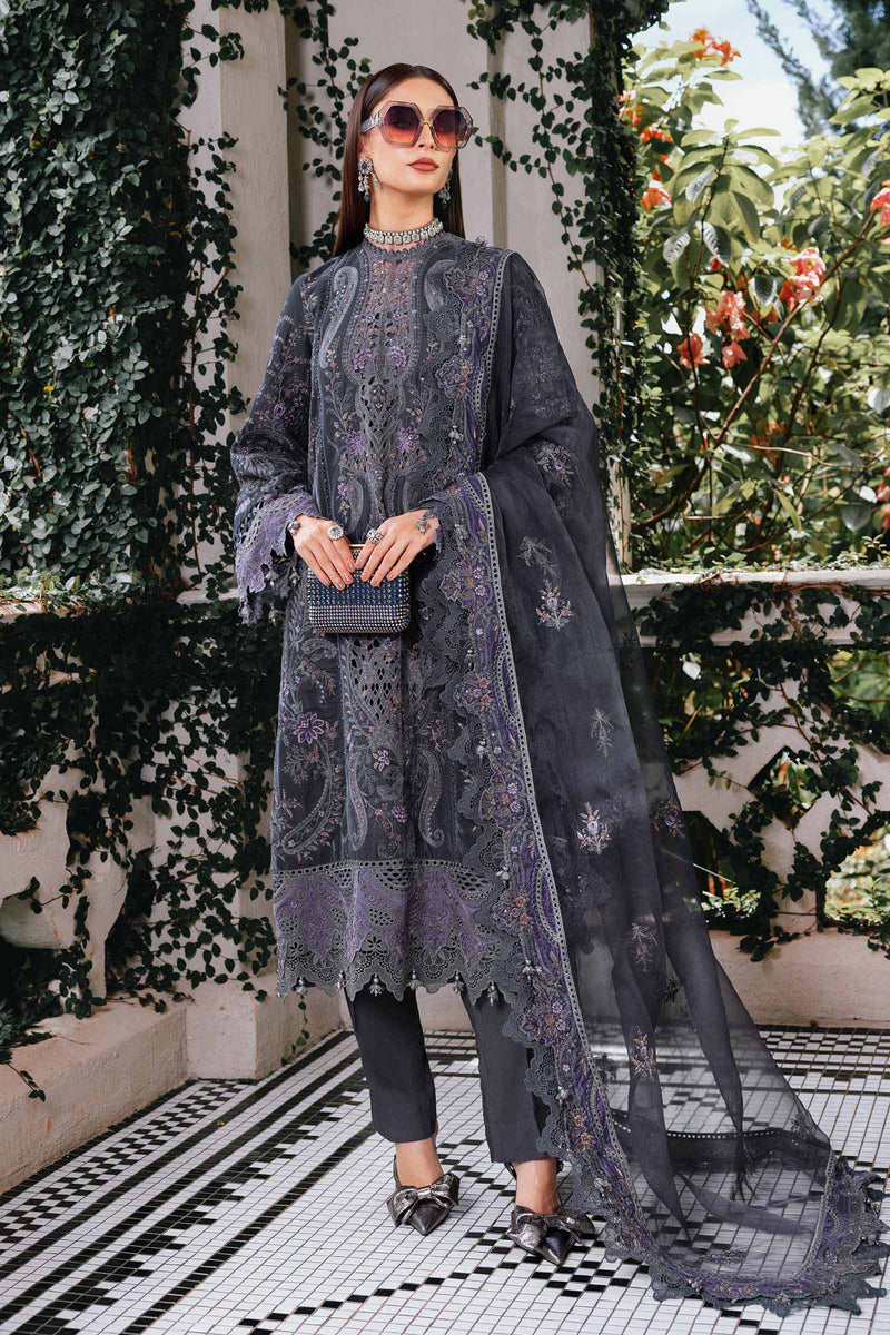 Maria B Embroidered Velvet Suit WL-1305 – Babus Clothing