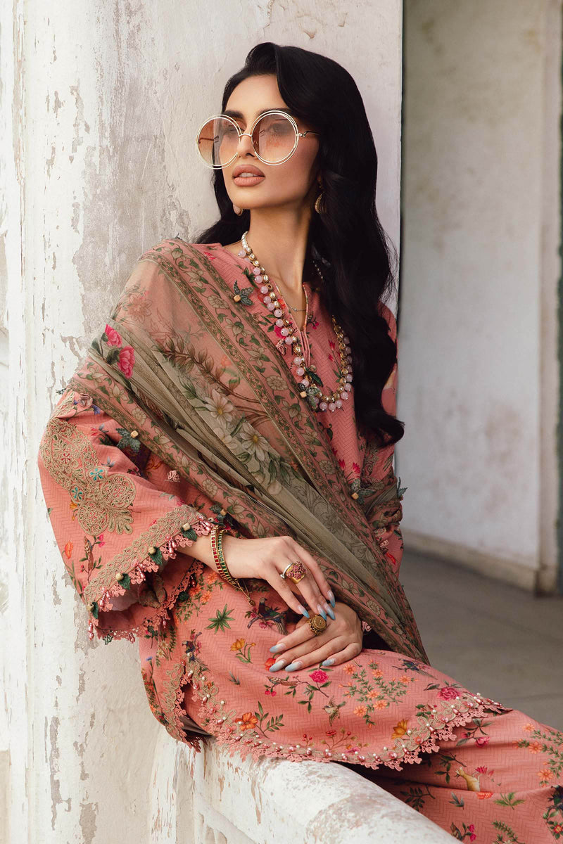 Maria B Embroidered Cambric Suit MPT-2707-A – Babus Clothing
